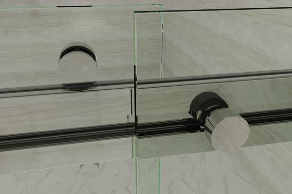 JK1712 Wide Track Shower Door | KJ Bath