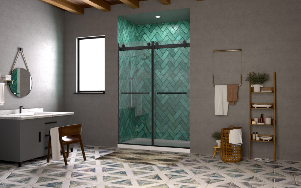 3-Side Shower Enclosure Manufacturer | KJ Bath